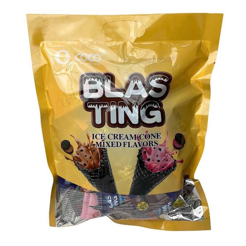 COCO Blasting Ice Cream Cone Mix - 25-27 Piece Pack, 300 Grams -Two ...