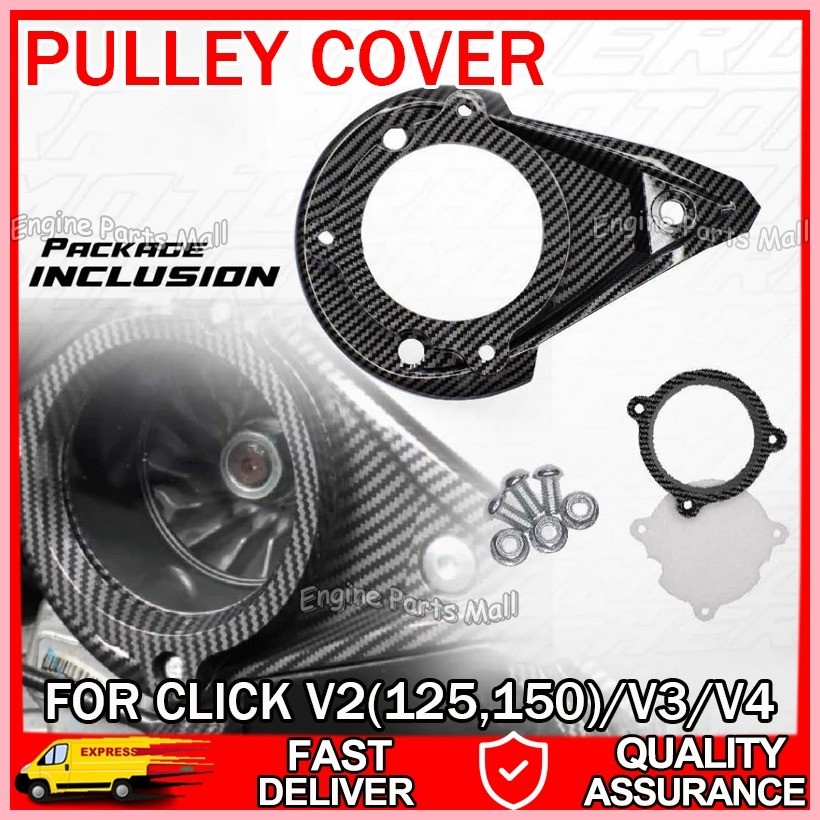 Mokoto Click V2/Click V3/ Pulley Cover With For Honda Click V2 / V3 ...