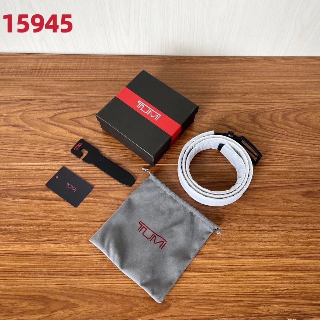 Tumi 15945 business leisure belt gift box, first layer leather with ...