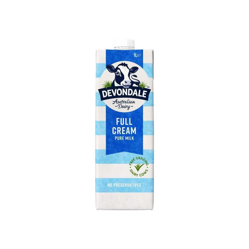 Devondale Full Cream UHT Pure Milk 1L B09 | Shopee Philippines
