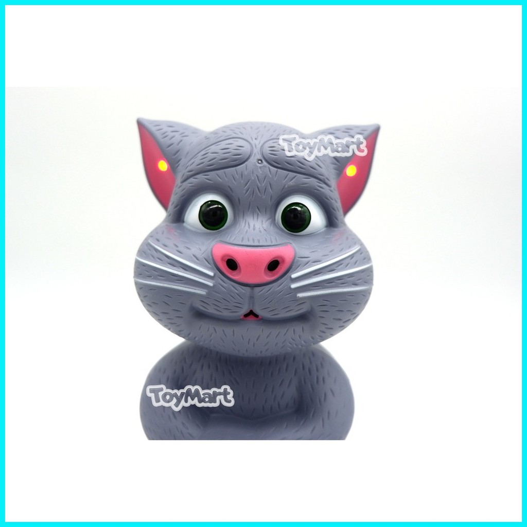Talking Tom Interactive Talkie Toy Battery Operated Touch Sound Light ...