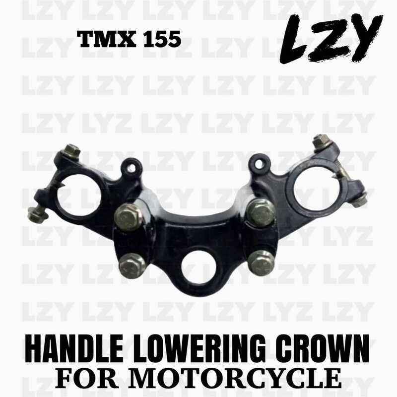 LZY Lowering Handle Bar Butterfly Crown Motorcycle TMX 125/155 RUSI XRM ...