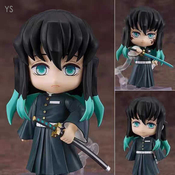 Chibi Clay Figure 2217 Love Pillar Kanroji Mitsuri 2218 Tokitou ...