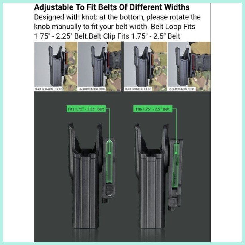 Cytac Belt Clip Tactical Gear (CY-RBC) | Shopee Philippines