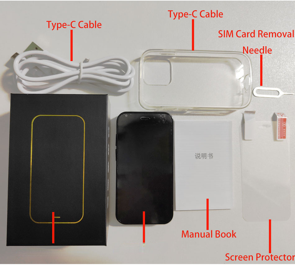 XS15 Pro Max Mini Android Smartphone 3G/4G Network 3GB RAM 64GB ROM 3.5 ...