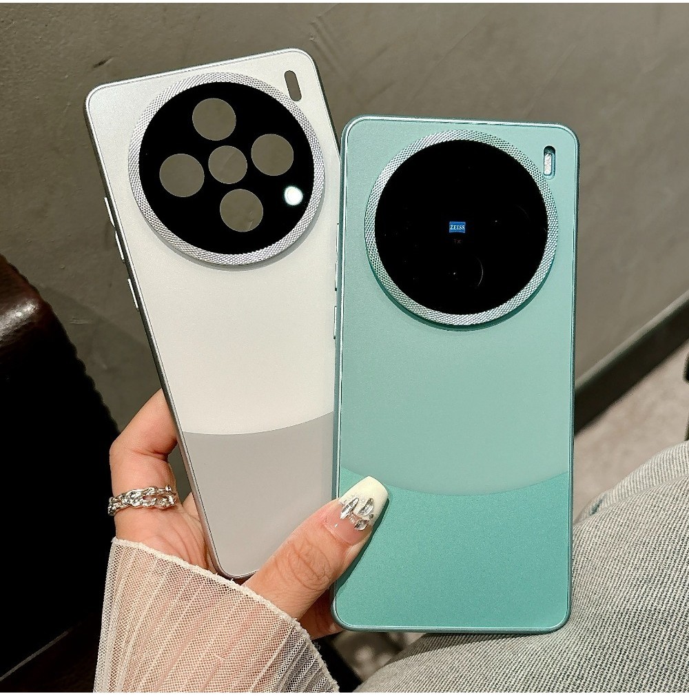 Full Cover Metal Lens Protect Block Color Acrylic Case for Vivo X100 ...