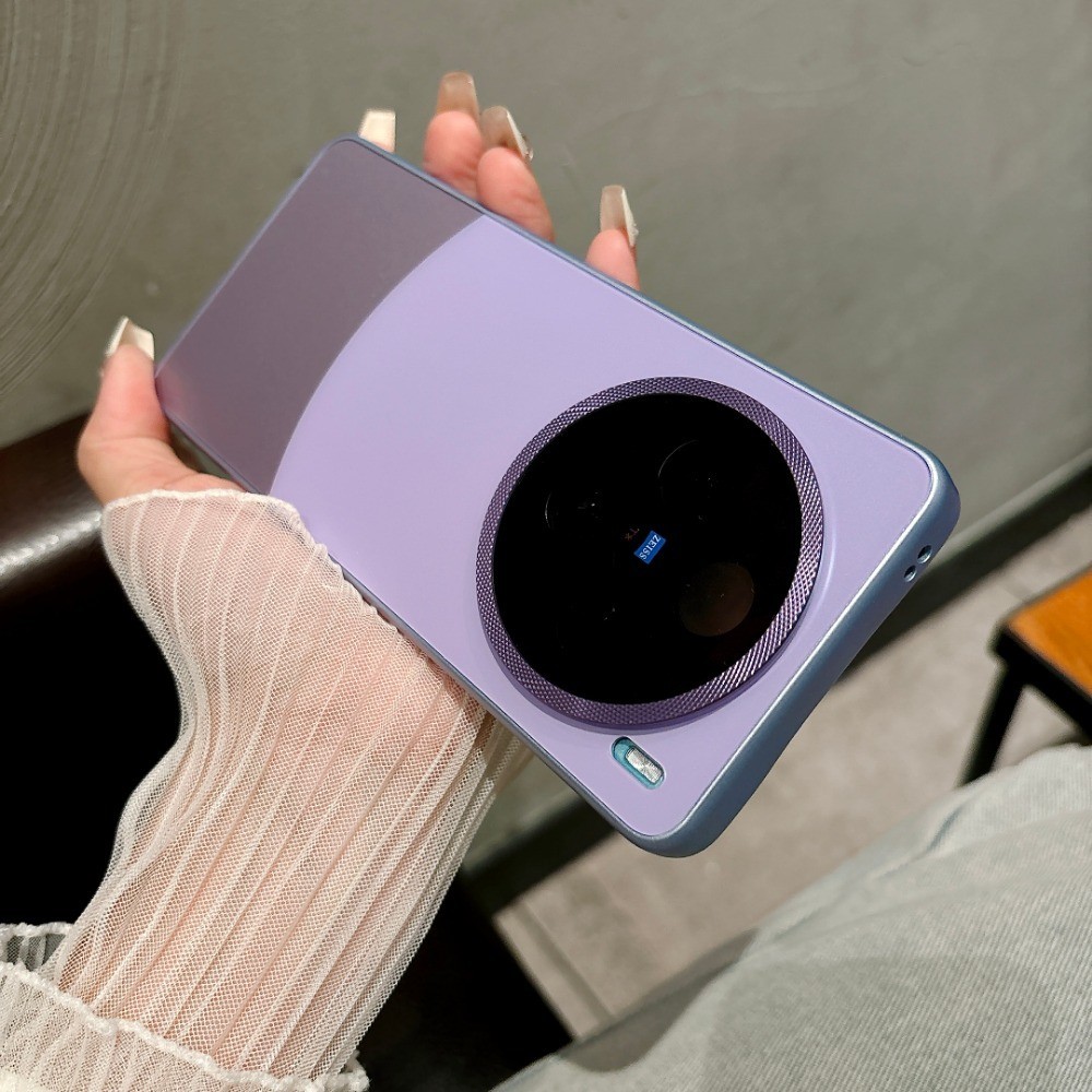 Full Cover Metal Lens Protect Block Color Acrylic Case for Vivo X100 ...