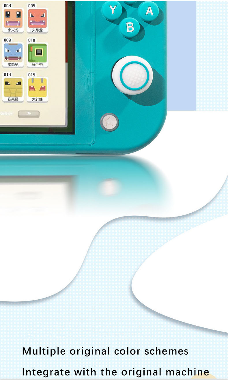 Silicone Keypad ABXY Rocker cap for Nintendo Switch Lite Joystick Cap ...