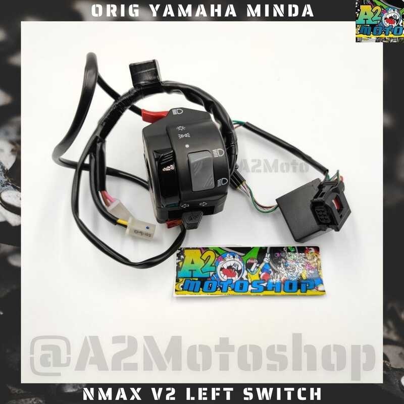 V1 YAMAHA NMAX AEROX V2 SWITCH HANDLEBAR OEM ORIG Kaliwa At Kanan I ...