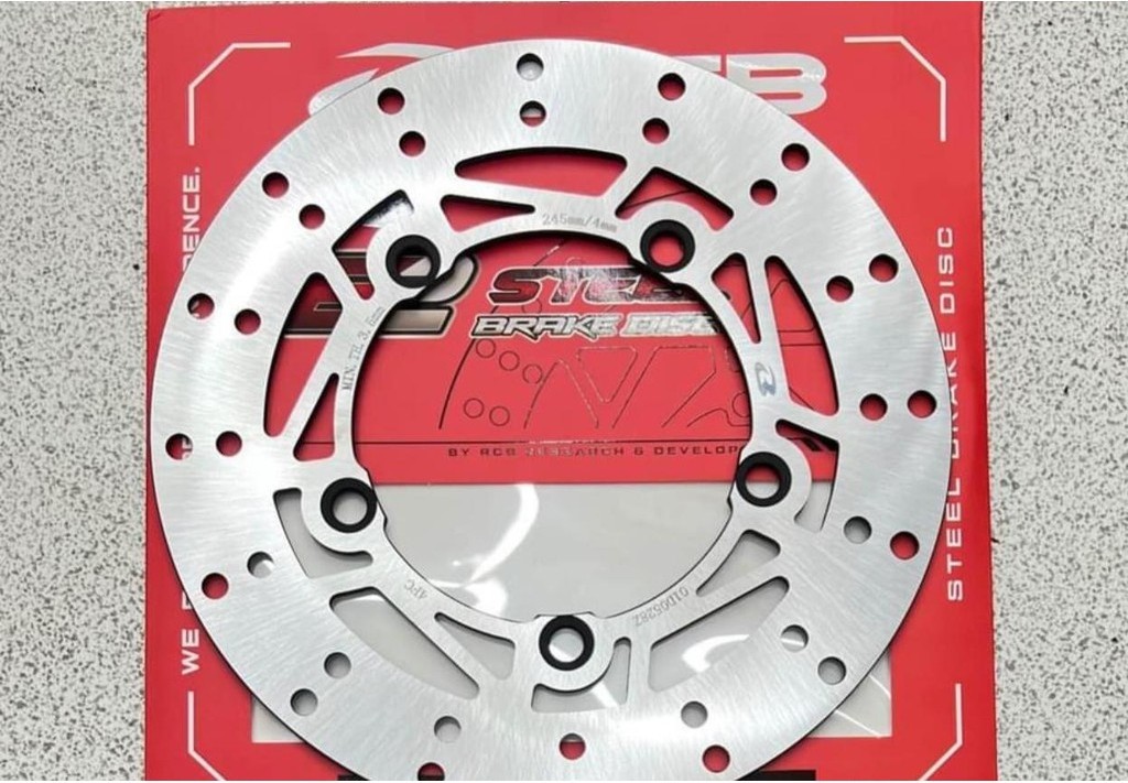 E2 SERIES RCB RACING BOY [ FRONT / REAR ] BRAKE DISC 245MM / 203MM ...
