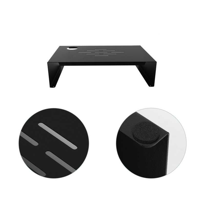 Monitor Stand Laptop Base Holders Steel Office Desktop Printer Computer ...