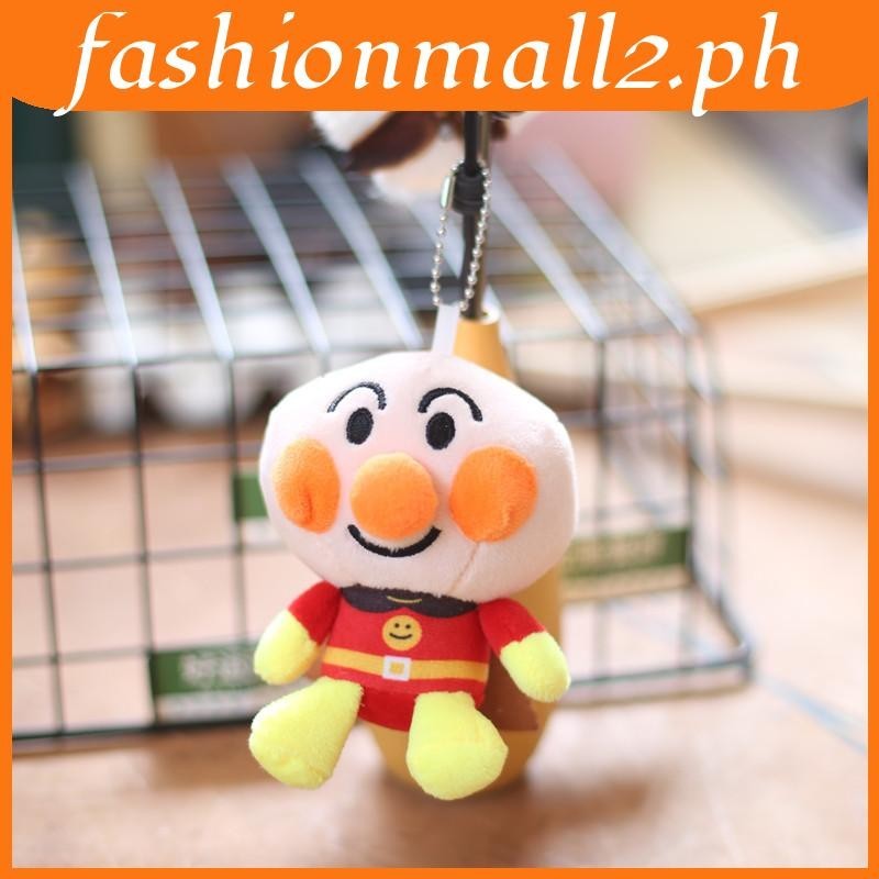 Anpanman Cute Plush Toy Keychain Adorable Stuffed Bag Ornament Doll ...