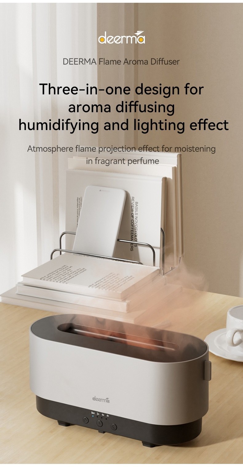 Deerma PX310W Humidifier Essential Oil Diffuser Aromatherapy Diffuser 3 ...