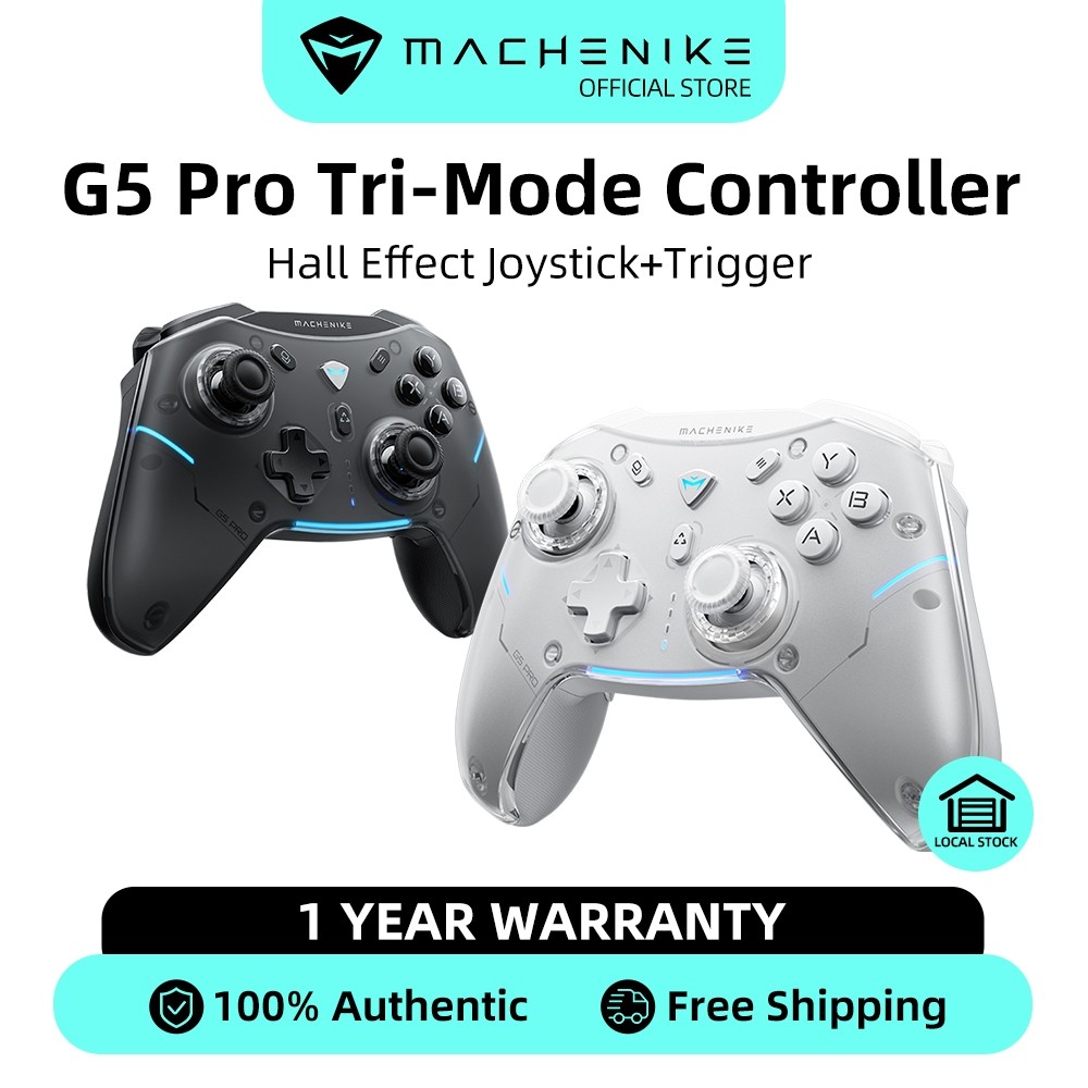 Machenike G5 Pro Tri-mode Gaming Controller | Bluetooth 5.0, 2. 4GHz ...