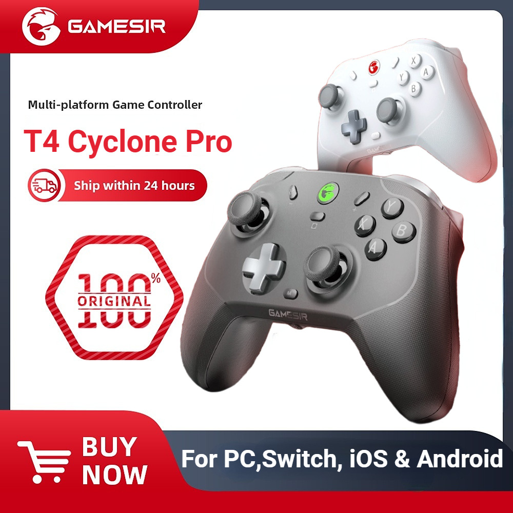 GameSir T4 Cyclone Pro Bluetooth Wireless Gamepad for PC,Switch, iOS ...