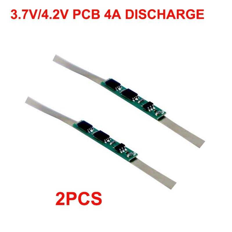 3.7V 2Pcs 1 String PCB 4A Discharge Balance IC Protection Board ...