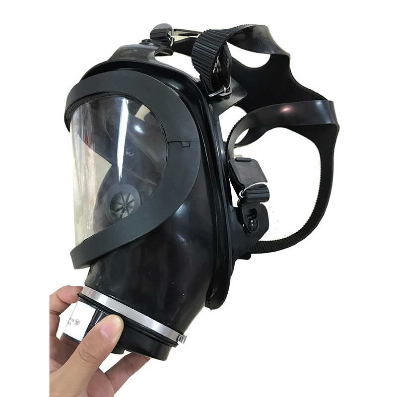 1E Security Full Face Gas Gamit Ang Single Canister Filter Respirator ...