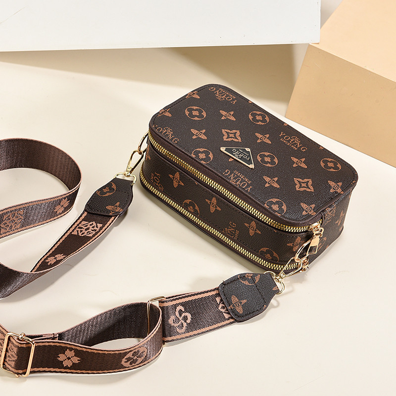 YoYo Leather Front Pocket WideStrap Sling Bag COD sling bag for woman shoulder bag wallet#S301 ...