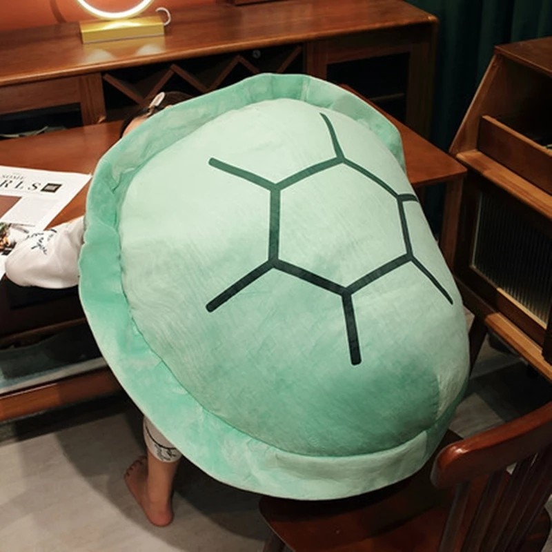 Giant Size Turtle Shell Pillow Plush Toys Big Tortoise Clothes Stuffed ...