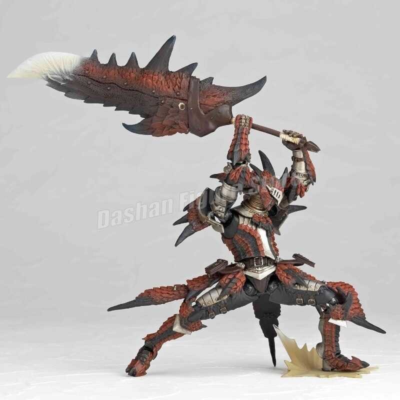 F Kaiyodo Monster Hunter Rathalos Action Figure Revoltech Yamahi ...