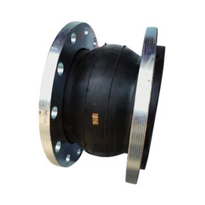 Rubber 3" Expansion Joint, Single Sphere Bellow (Flange Is Ansi150, 4 ...