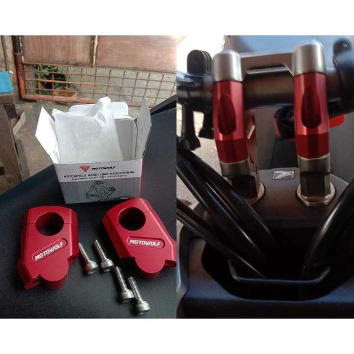 Adv Honda 150/160 Motowolf Riser | Shopee Philippines