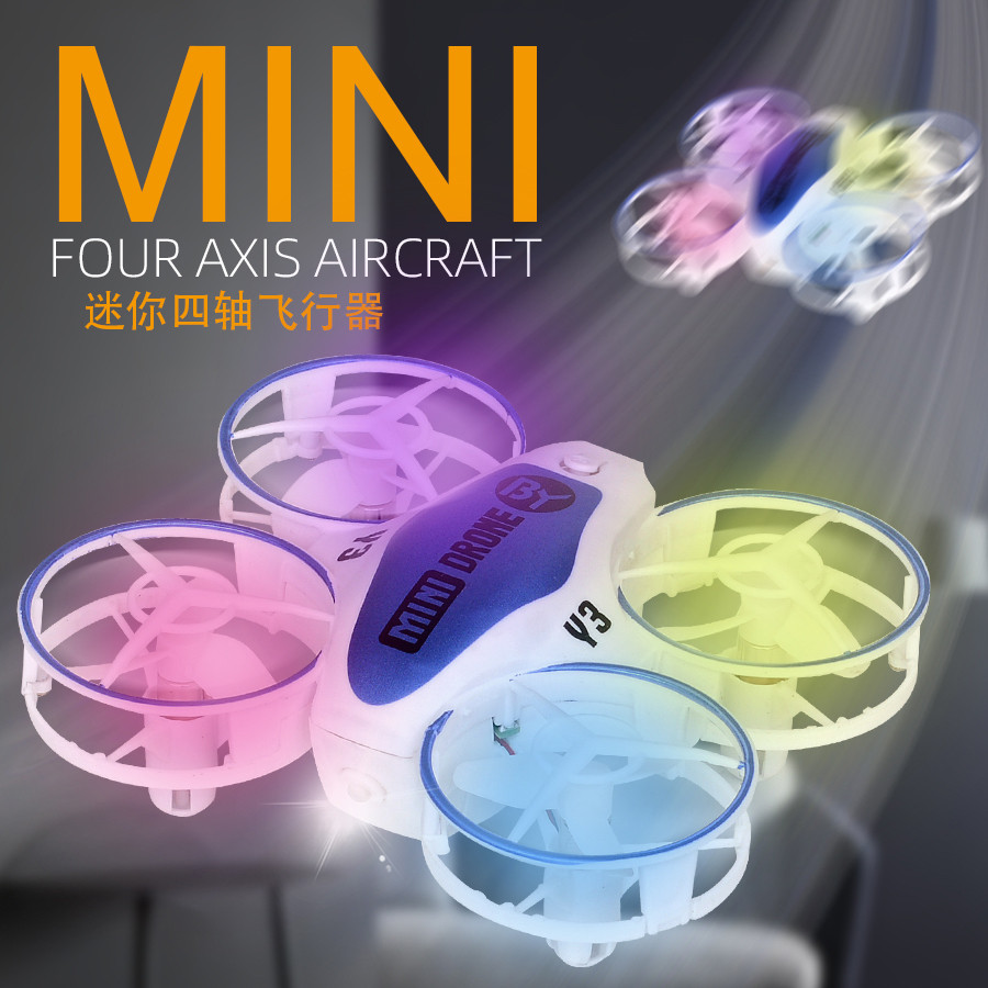 2.4G 4-Axis Gyro MINI Quadcopter Mini RC Drone Helicopter Mode Easy ...