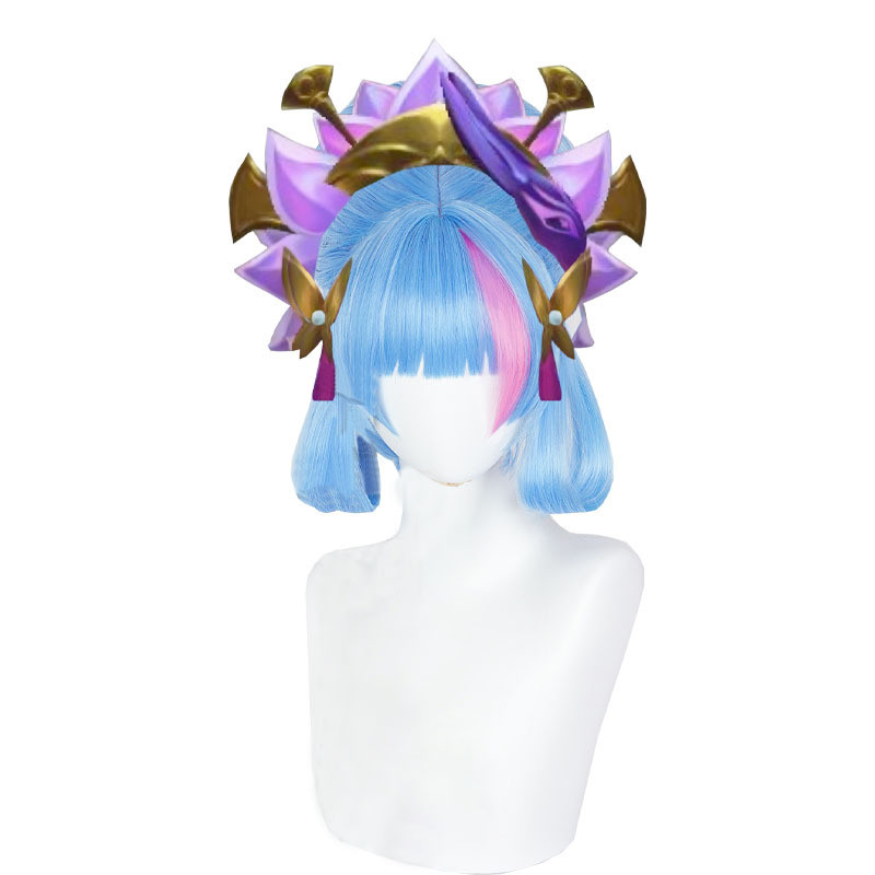 L-Email Wig Synthetic Hair Spirit Blossom Wigs Lol Cosplay Highlights ...