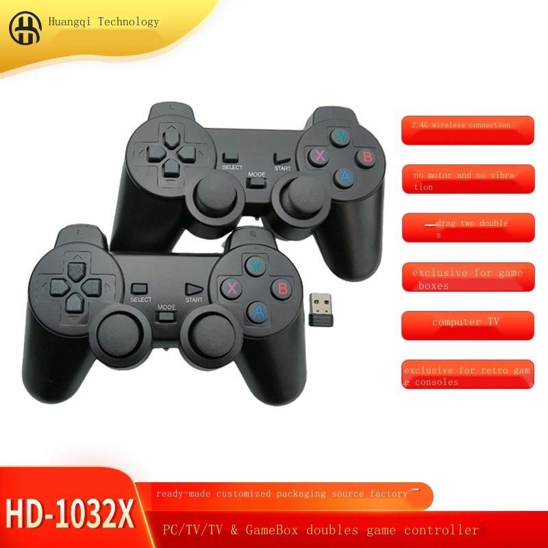 015D Wireless Doubles Motorless Game Controller with S7 and Handheld ...