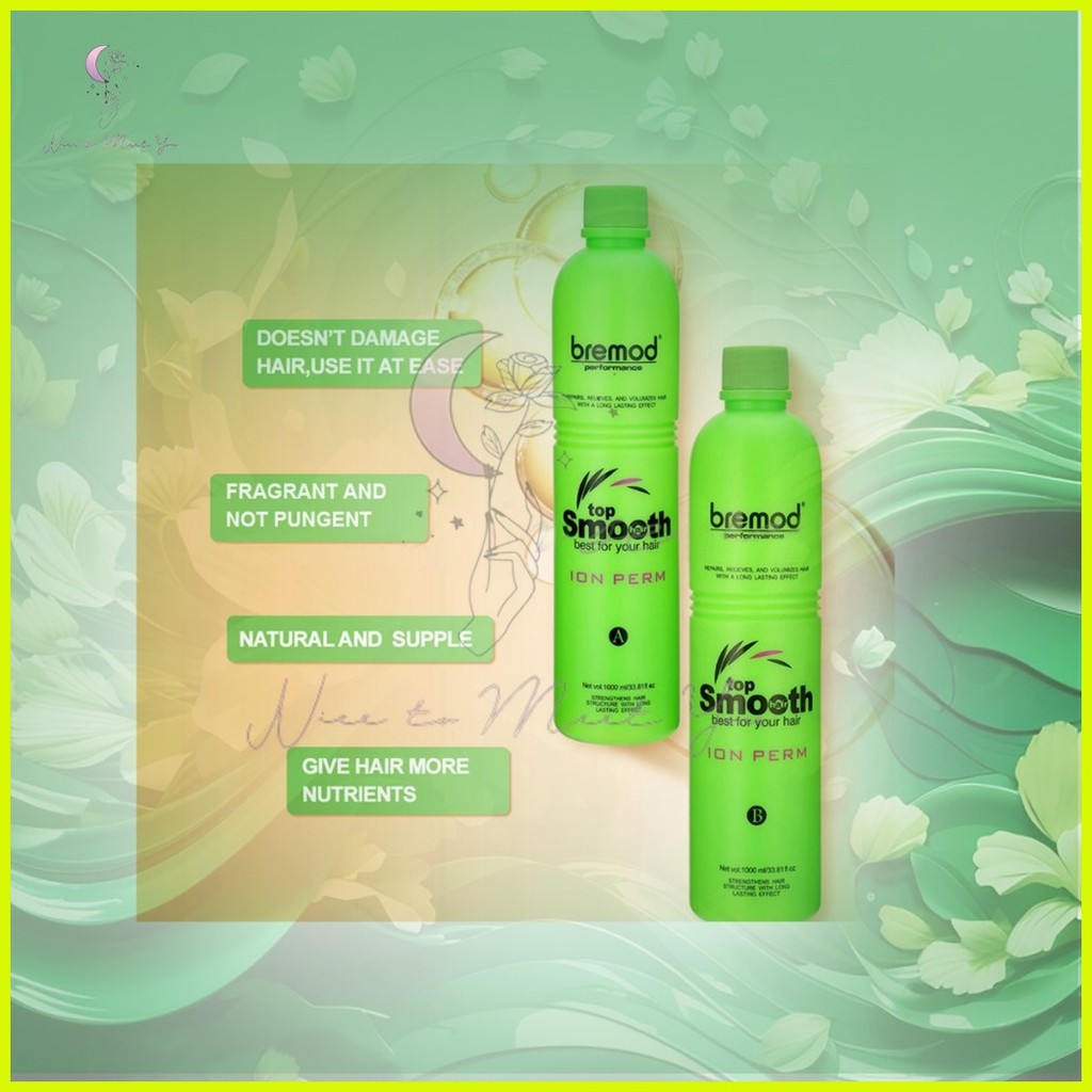 ☪ ⚽︎ Bremod Hair Rebonding Set Straight Smooth Silky Hair Original ...