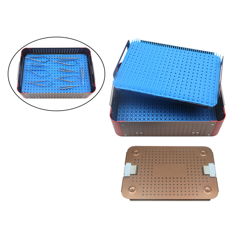 GREATLH Aluminum Sterilization Tray Case Disinfection Box Sterilization ...