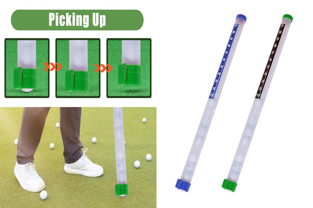 Golf Ball Pick-up Tool Convenient Golf Ball Grabber Professional Golf ...