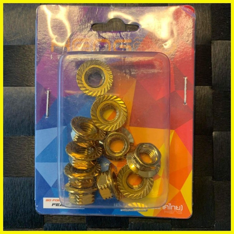 ۩ ♀ HENG GOLD NUT #12/8MM (per piece) | Shopee Philippines
