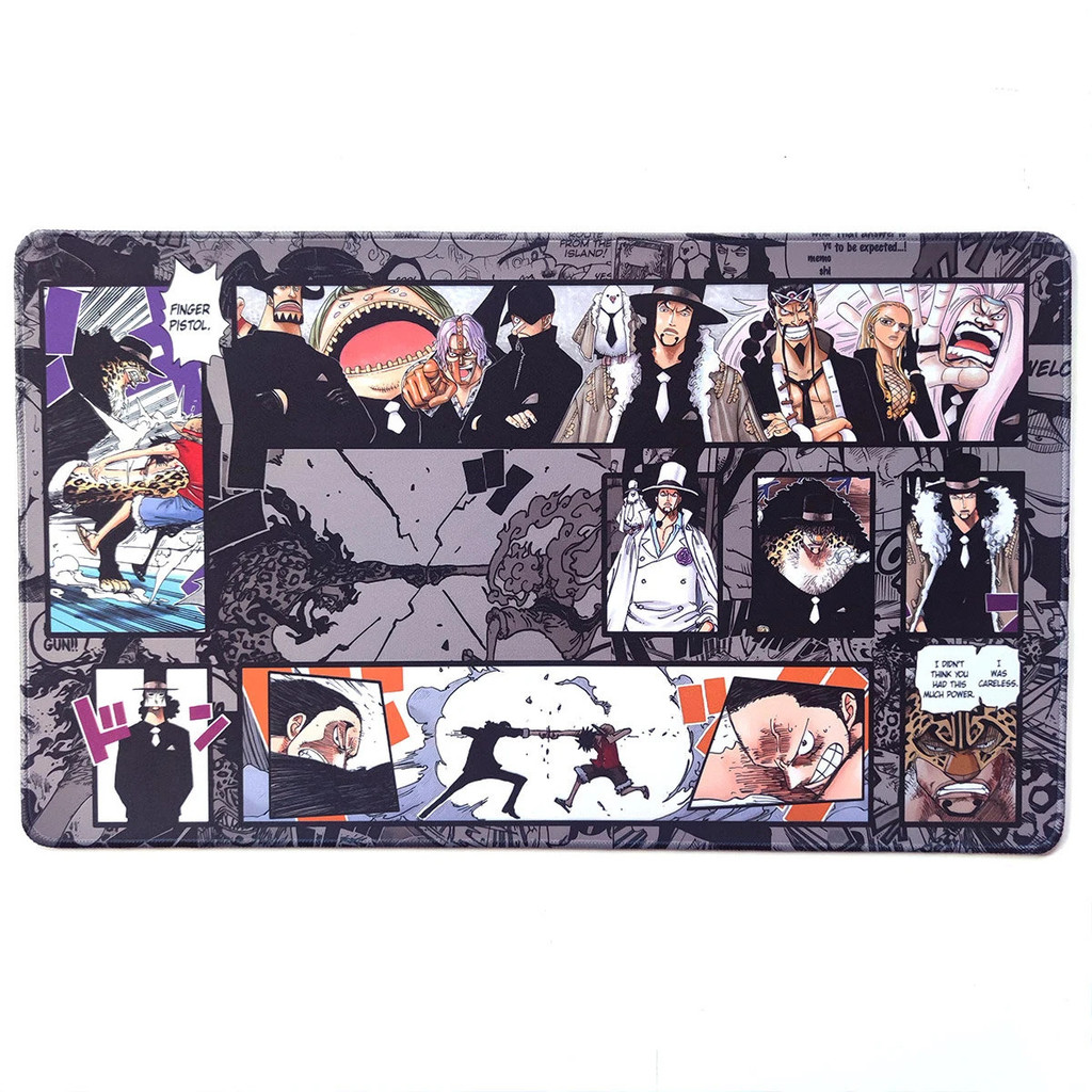 One Piece Playmat CP9 Playmat - (Design #2) with Zones Playmat Game Mat ...