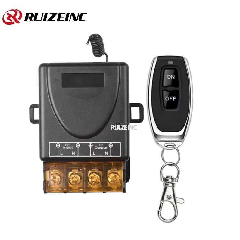 9V-72V Wide Voltage DC Wireless Remote Control Switch Electric Car ...
