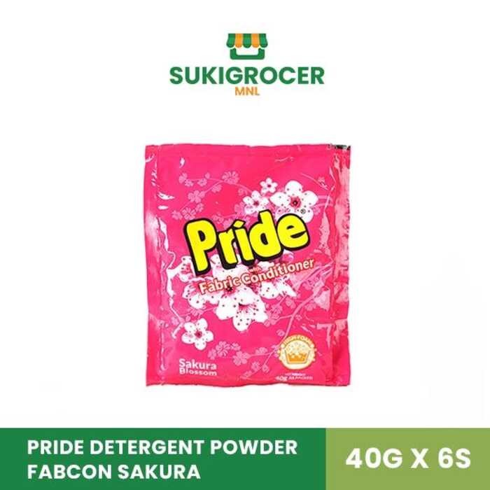 Pride Detergent Powder Fabcon Sakura af7 | Shopee Philippines