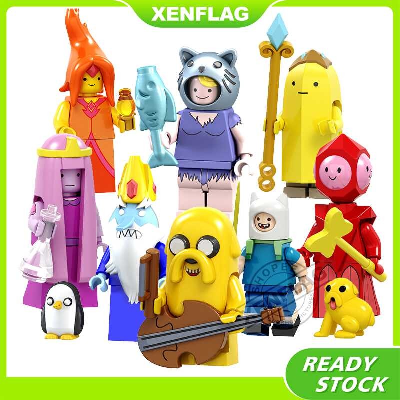 Adventure Time Jake Princess Bubblegum Finn Ice King Flame Mini ...