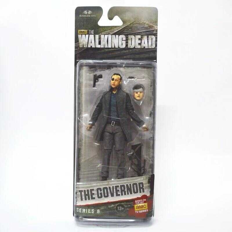 7 Models Of The Walking Dead Mcfarlane 5Inch Governor Zombie Abraham ...