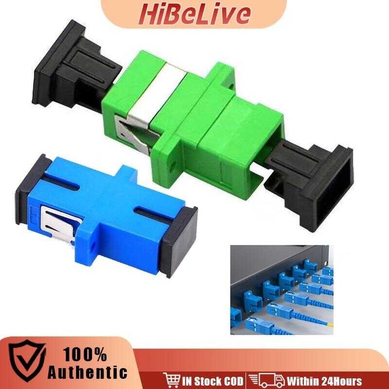 Hibelive Brand New Optic Adapter Sc-Sc/Sc-Apc Flange Simplex Single ...