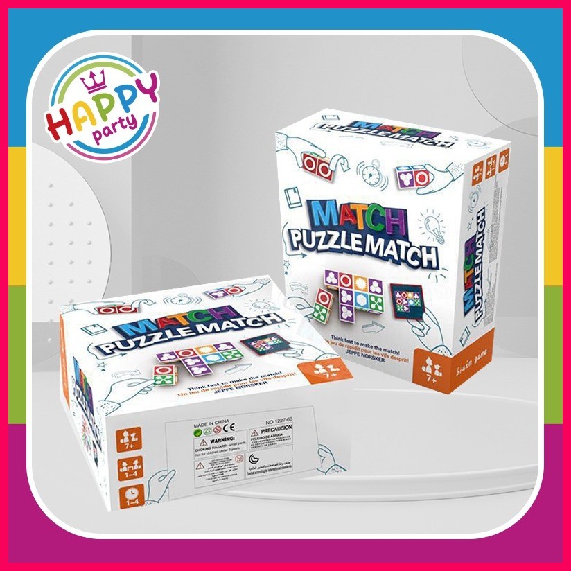 Creative Memory Puzzle Games Match Madness Board Game, Matching Master ...