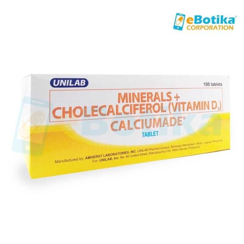 Calciumade Tablet (12Pcs Tablet) XXX 4Cb | Shopee Philippines