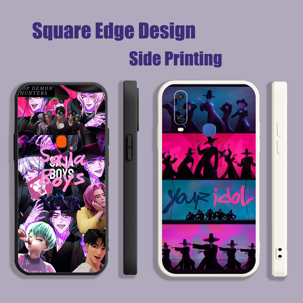 Casing For iPhone X XS MAX XR 13 Pro 7 8 Plus idol Saja Boys Kpop Demon ...