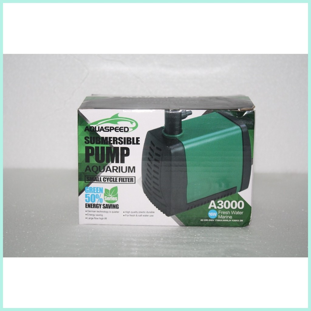 Aquaspeed Submersible Pump, 16 Watts, Model A3000 | Shopee Philippines