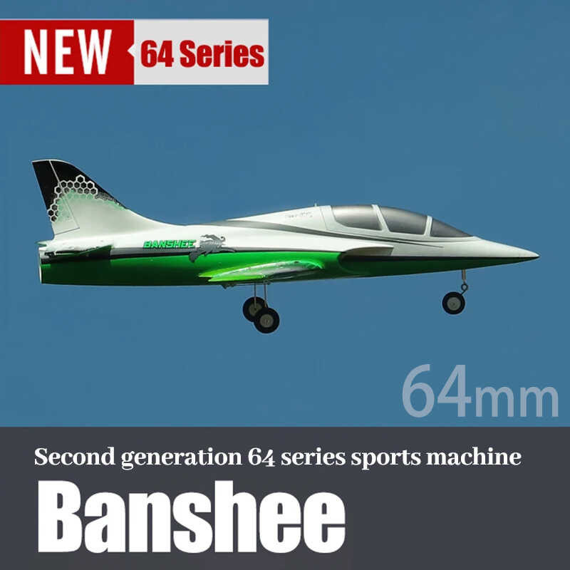 Banshee 64Mm Freewing Ducted Fan Sport EDF Jet-Pnp RC Airplane ...