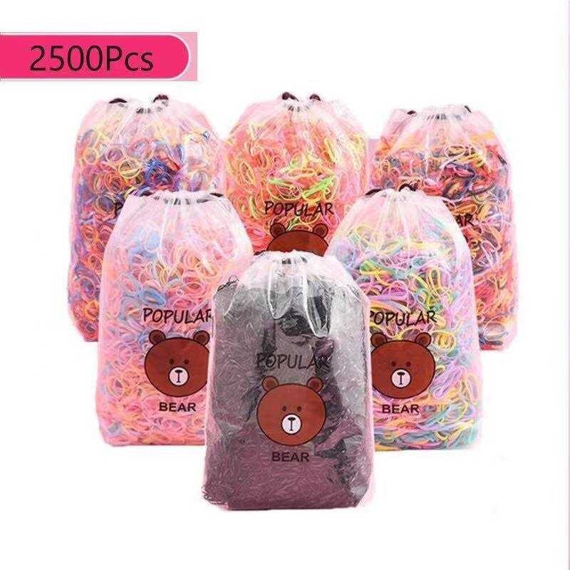 Sa Stock 2500Pcs bawat pack mga kasangkapan sa buhok kurbata ng buhok ...