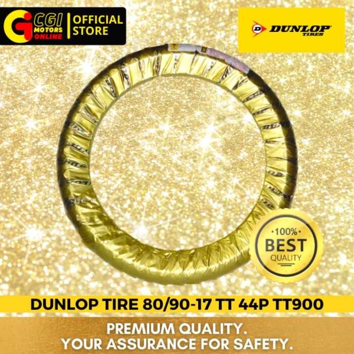 COD DUNLOP TIRE 80/90-17 44P Tt900 (Tube-Type) | Shopee Philippines