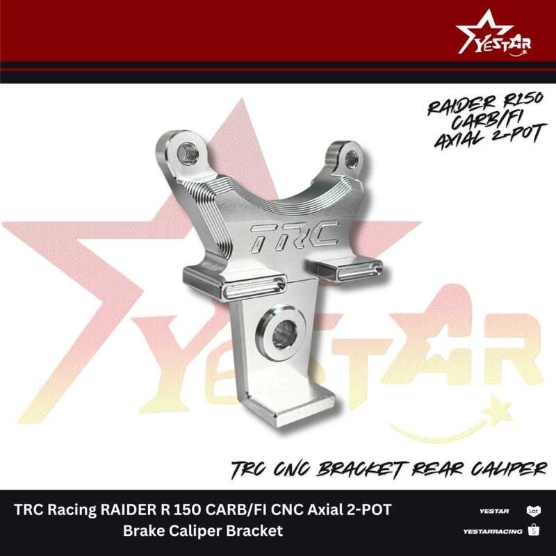 TRC Yestar Racing CNC Axial 2-Pot Brake Caliper Bracket For Raider R150 ...