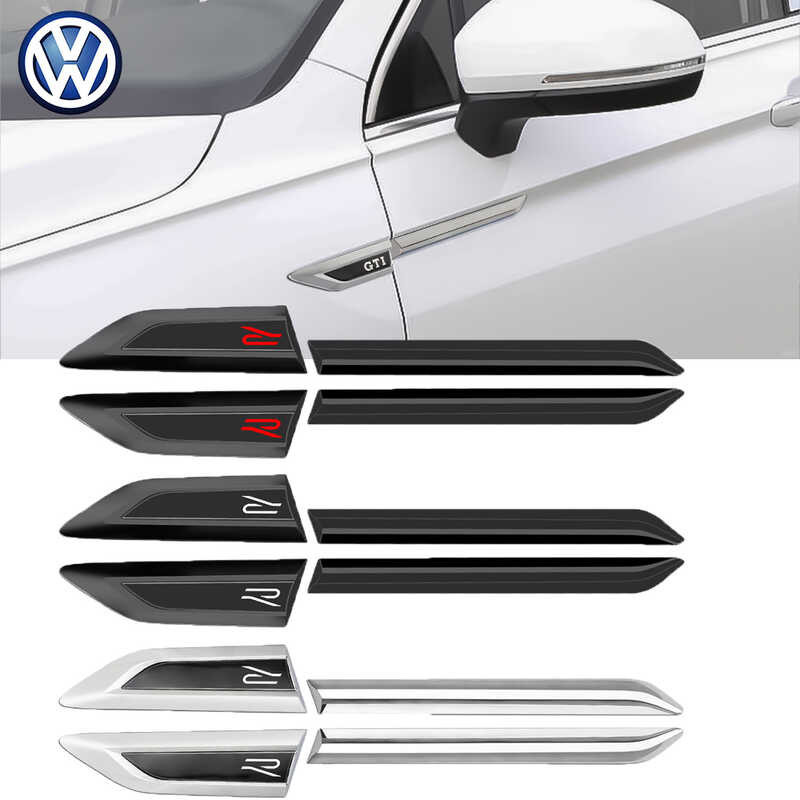 2Pcs 、 ABS R 4 MOTION R e GTI Badge Car Fender Side Wing Emblem ...