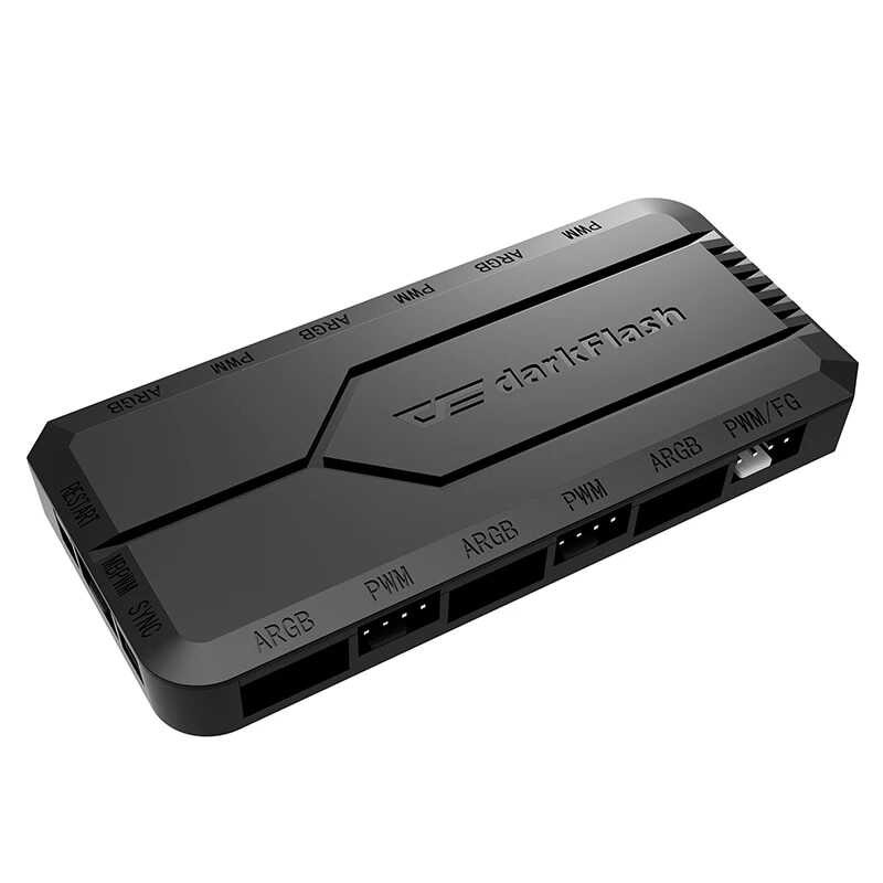 Darkflash Rgb/Pwm 6 Ports 3Pin Rgb With 5V 4Pin Pwm Argb Controller ...