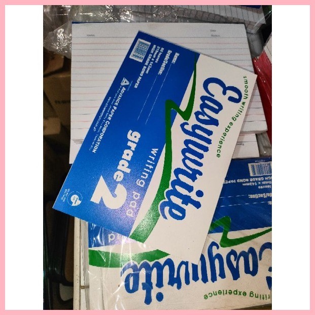 ♀ Easywrite Pad Paper Grade 1 2 3 4 by ream (10 pads) | Shopee Philippines